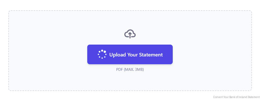 Bank of Ireland Statement Converter